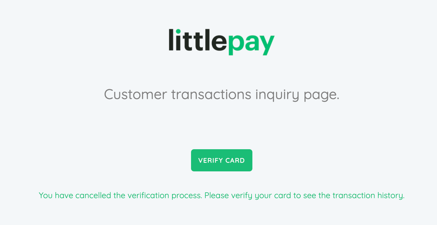 Littlepay Customer Portal User Guide 1.0 – Littlepay